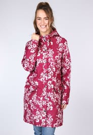 Mantel Ina - purple im Sorgenfri Sylt Online Shop